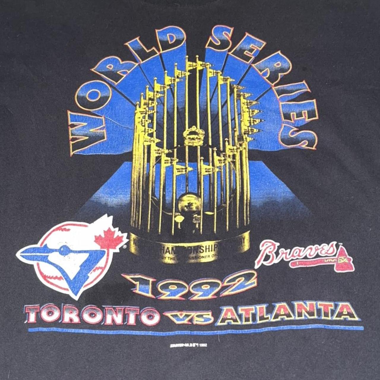 VINTAGE 1992 MAJOR LEAGUE BASEBALL WORLD SERIES. On... - Depop