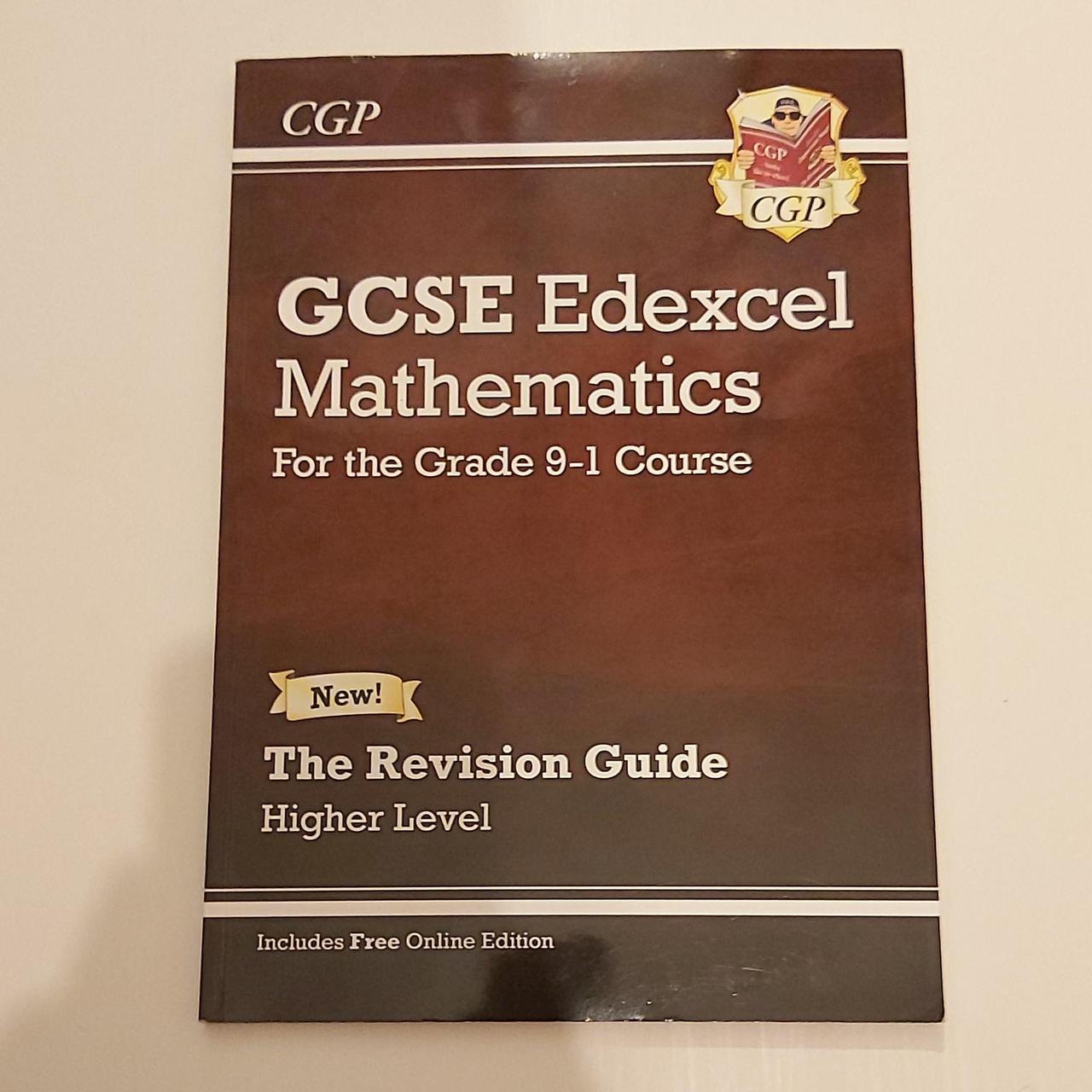 CGP GCSE edexcel maths textbook Contains all GCSE... - Depop