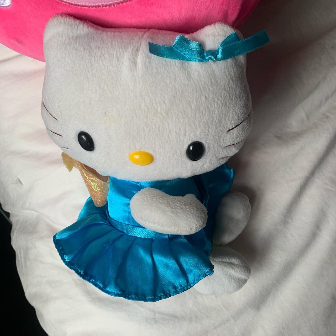 Hello Kitty Blue Stuffed-animals | Depop
