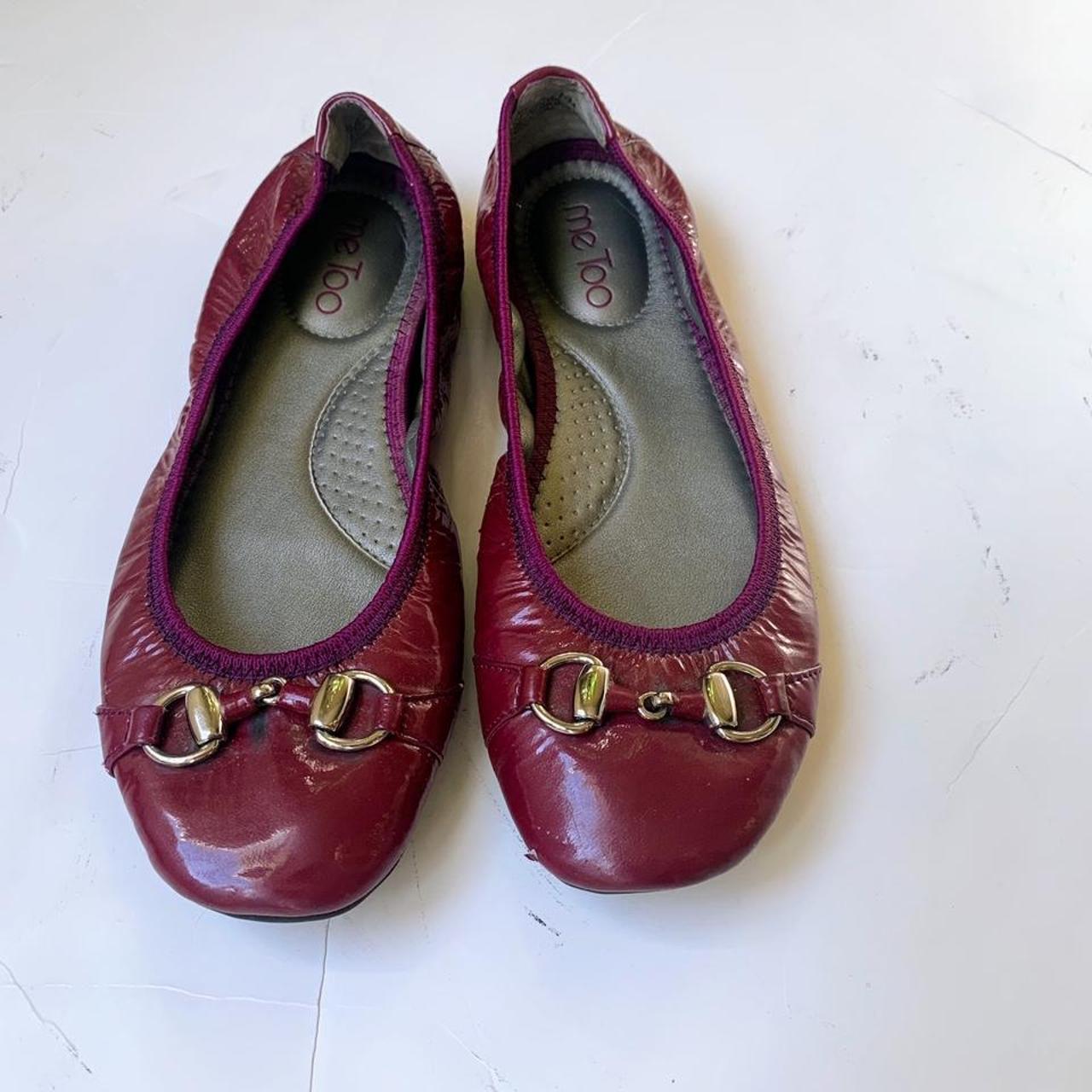 Me Too Legend 2 Ballet Flat Shoes in Magenta.... - Depop