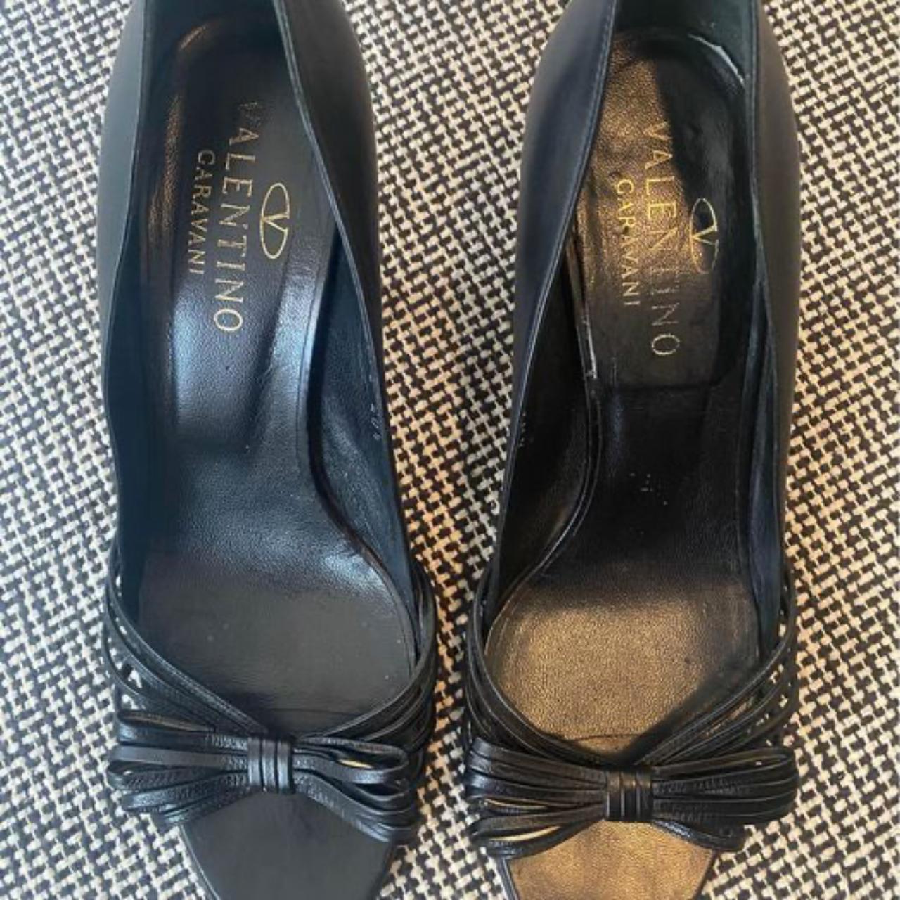 #Valentino Garavani Leather Pumps - Size 40 1/2 Cast... - Depop