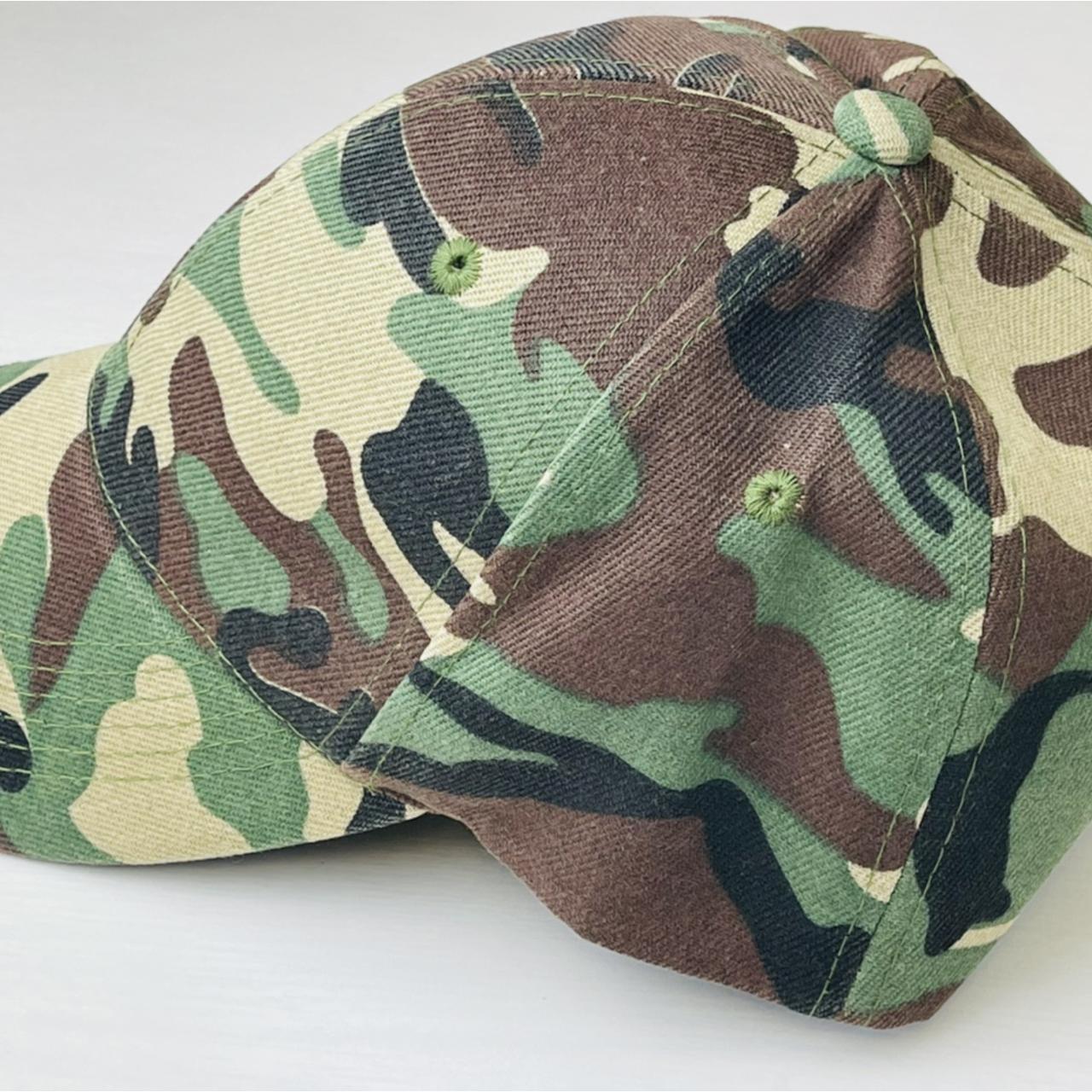 Unisex Camouflage army cap. Cool for all season!... - Depop