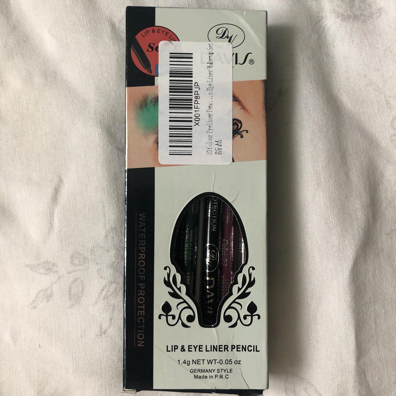 Davis 10 Lip and Eye Liner Pencils Brand New/... - Depop