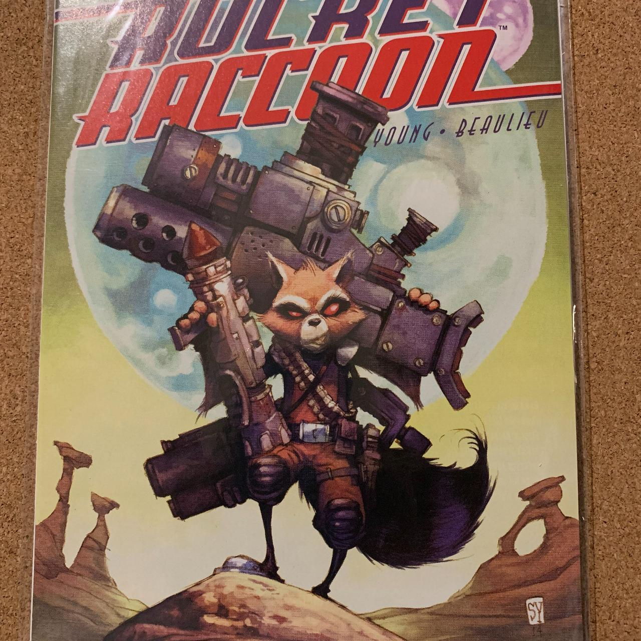 Marvel Rocket Raccoon #003 Selling off personal... - Depop