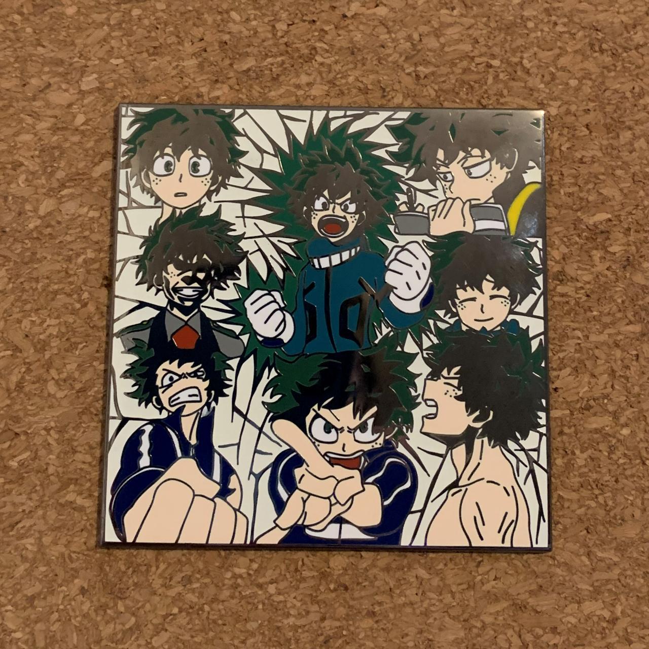 Kazoku Anime Full Colored Deku MHA Enamel... - Depop