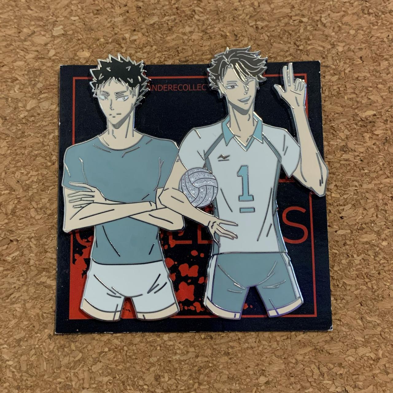 Yandere Collects IwaOi Haikyuu Enamel Pin Selling... - Depop