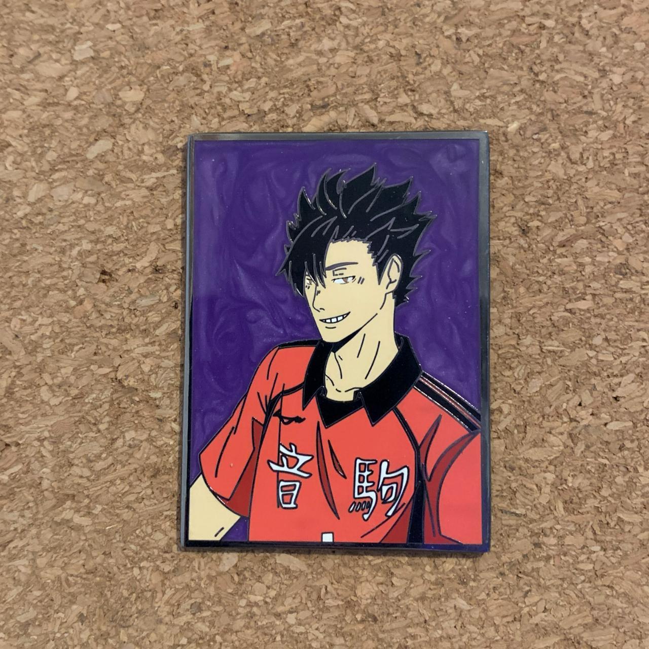 Midnight Moon Kuroo Panel Haikyuu Enamel... - Depop