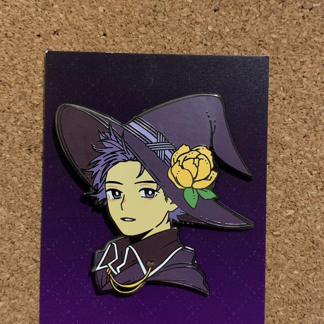Toneru Witch Shinsou MHA Enamel Pin Selling off... - Depop