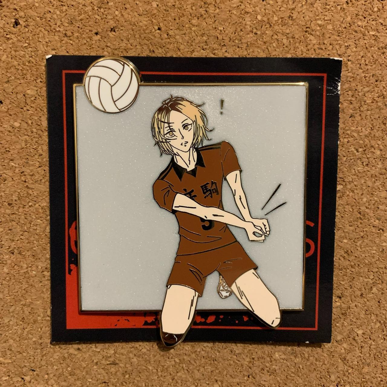 Yandere Collects Nekoma Kenma Enamel Pin Selling... - Depop