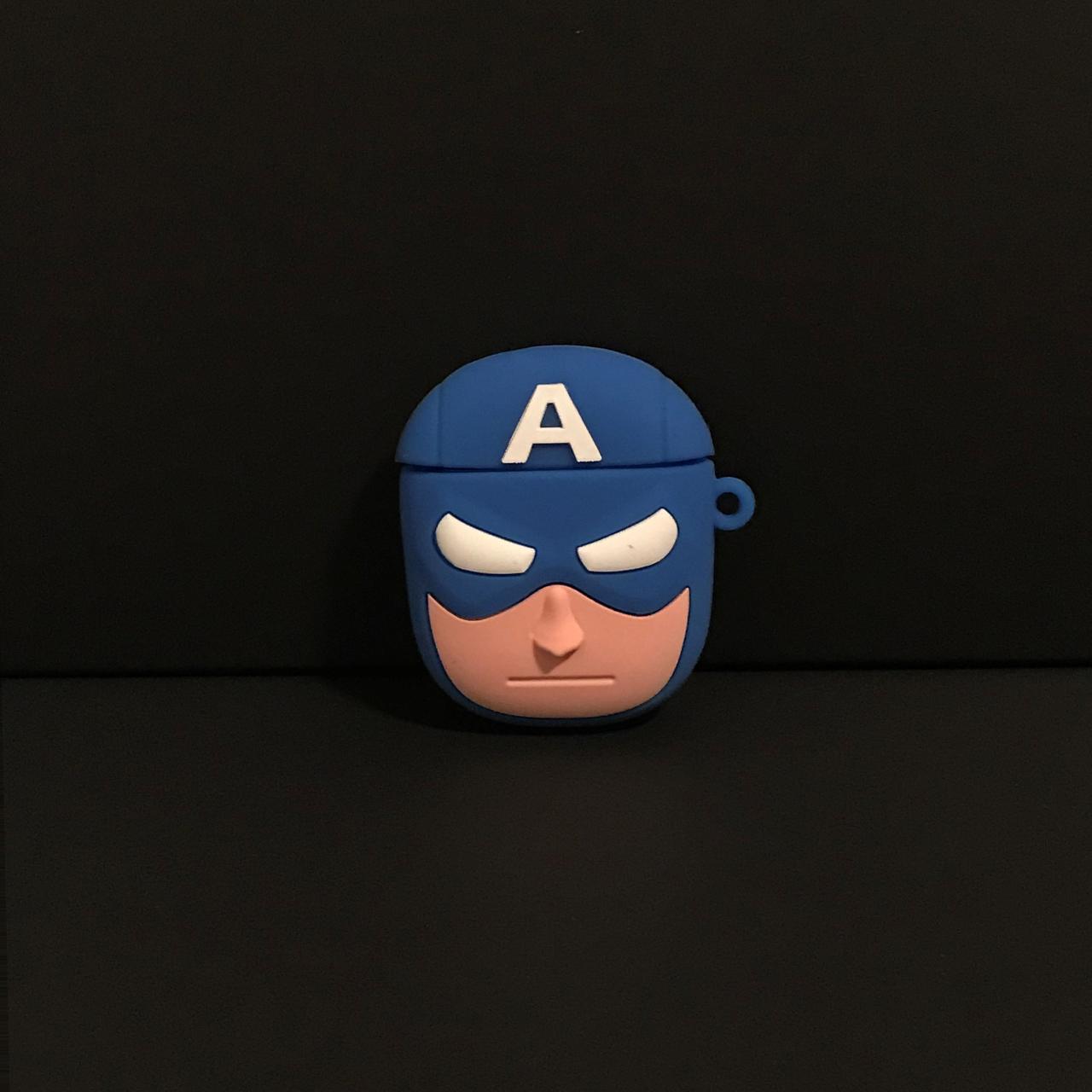 Captain America Airpod Case Brand new, never... - Depop