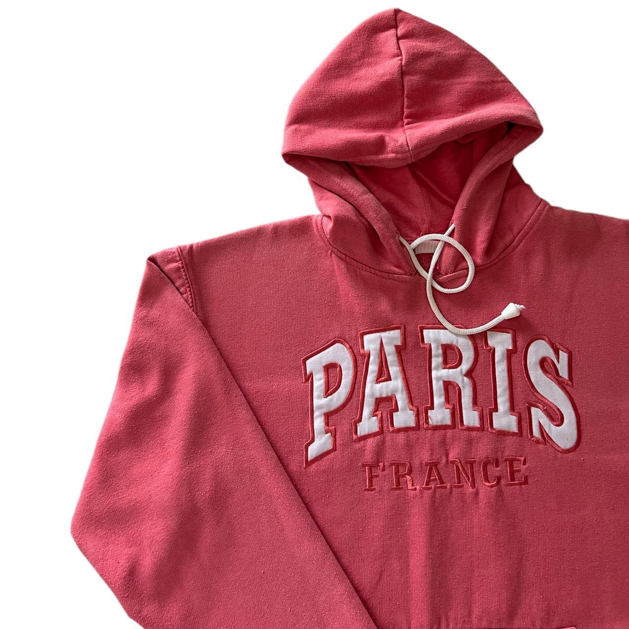 Paris France Tourist Hoodie Brand: Unsure Water... - Depop