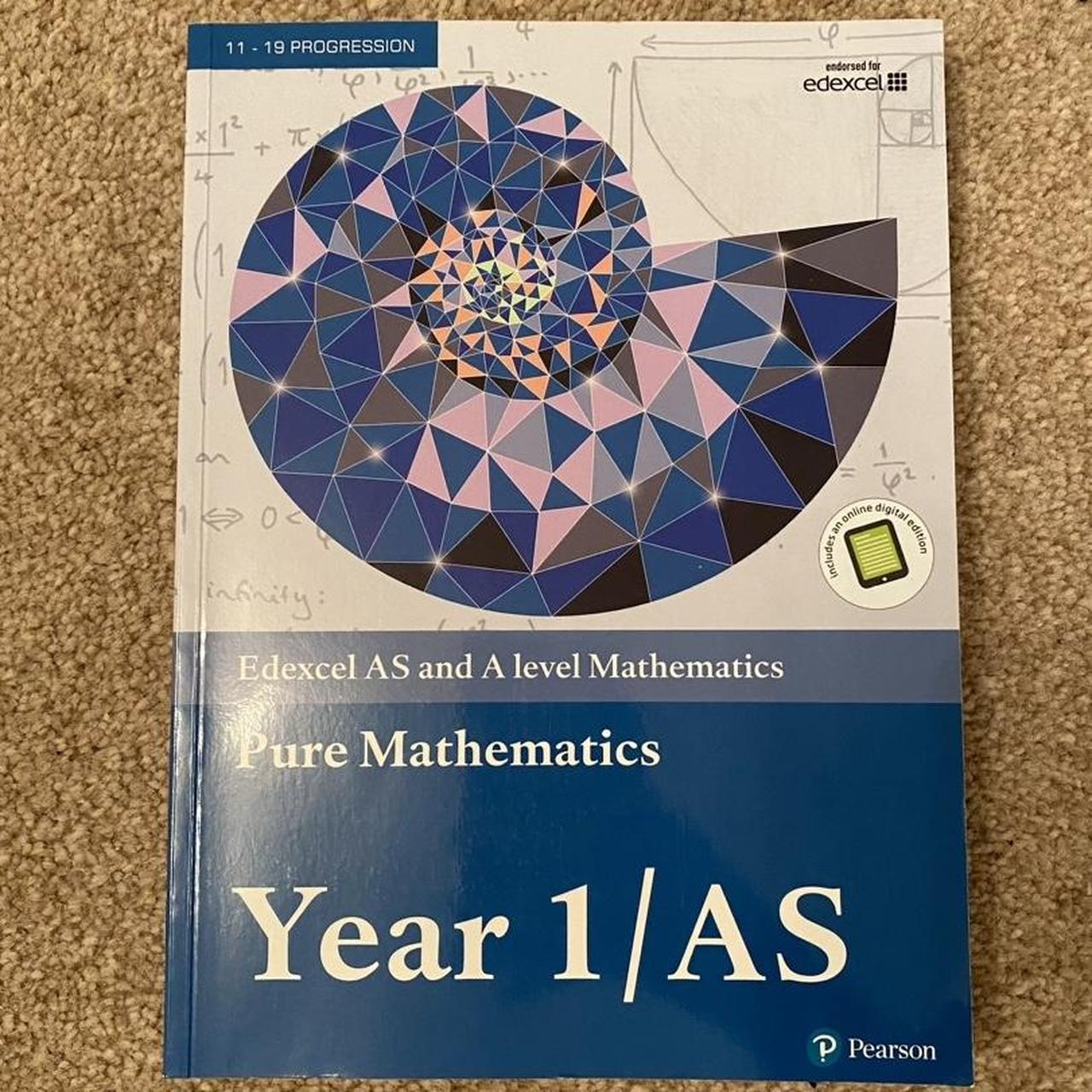 EDEXCEL ALEVEL PURE MATHEMATICS YEAR 1/AS TEXTBOOK.... - Depop