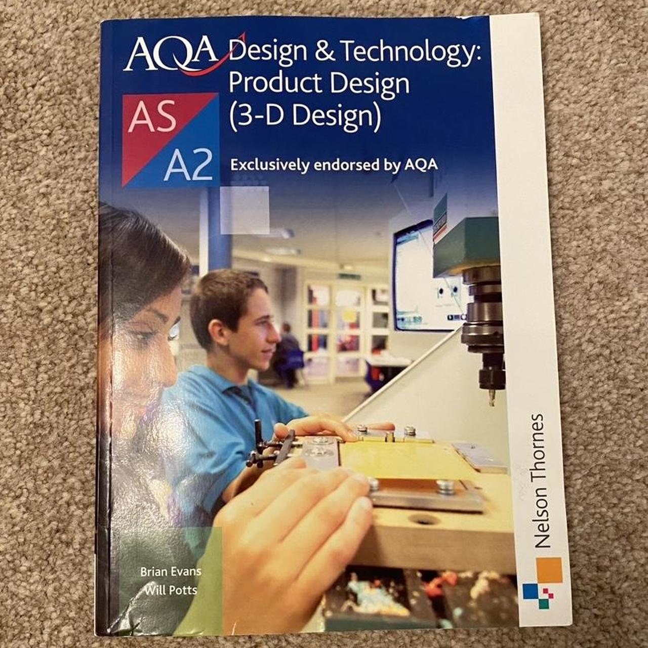 AQA A LEVEL PRODUCT DESIGN TEXTBOOK. RRP £35 No... - Depop