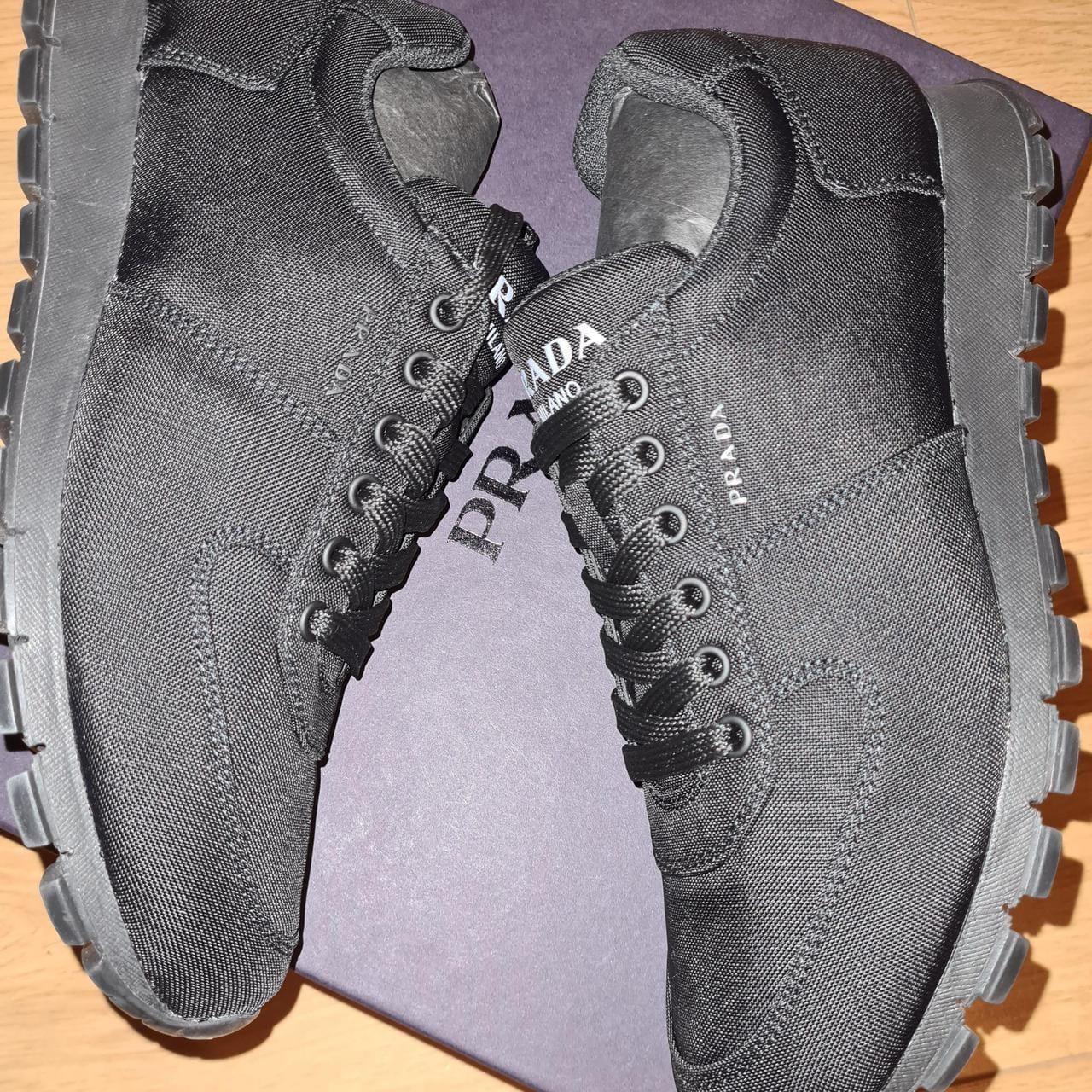 Prada runners Black/ Nero Brand new/ unworn Size... - Depop