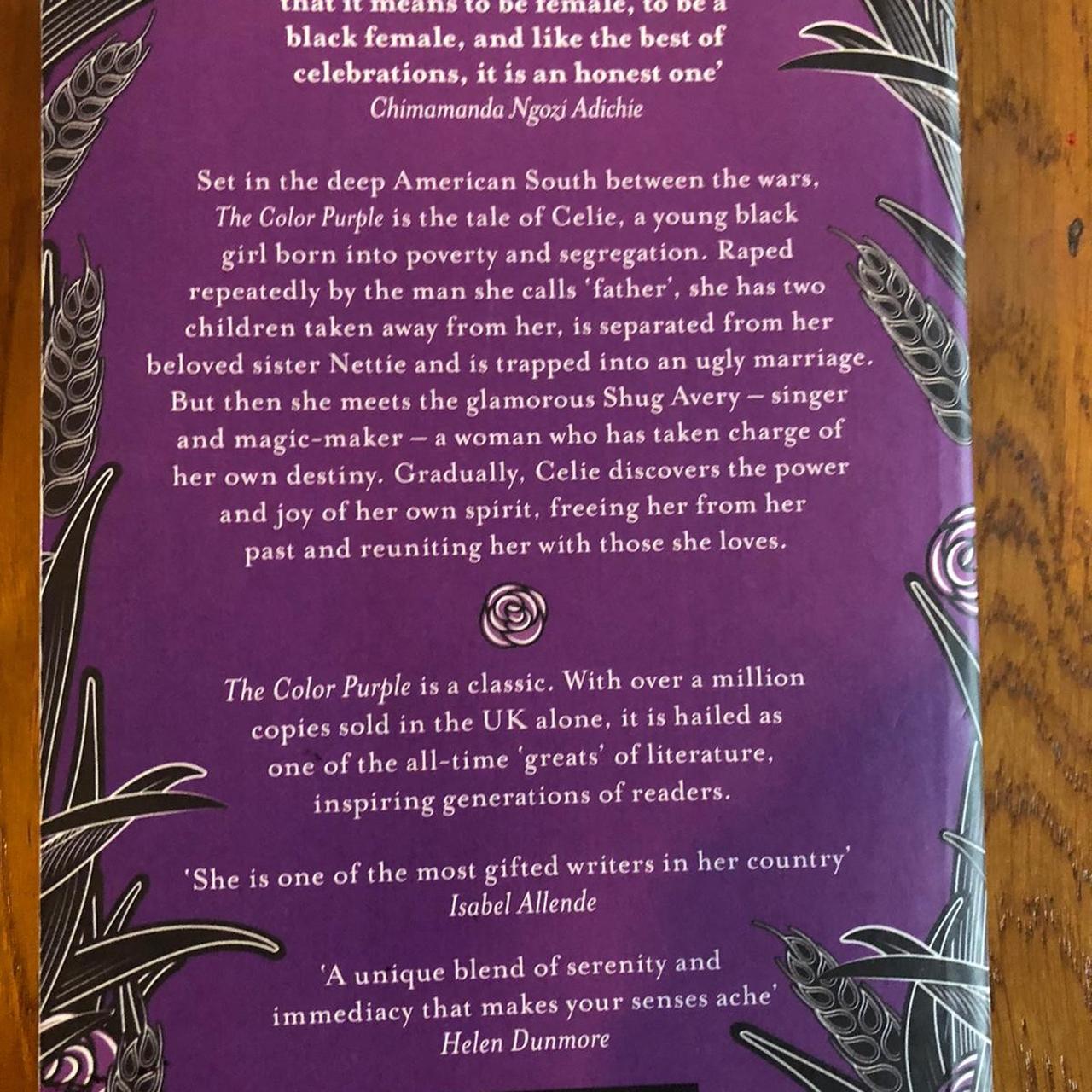 The color purple book by Alice Walker. The book is... - Depop