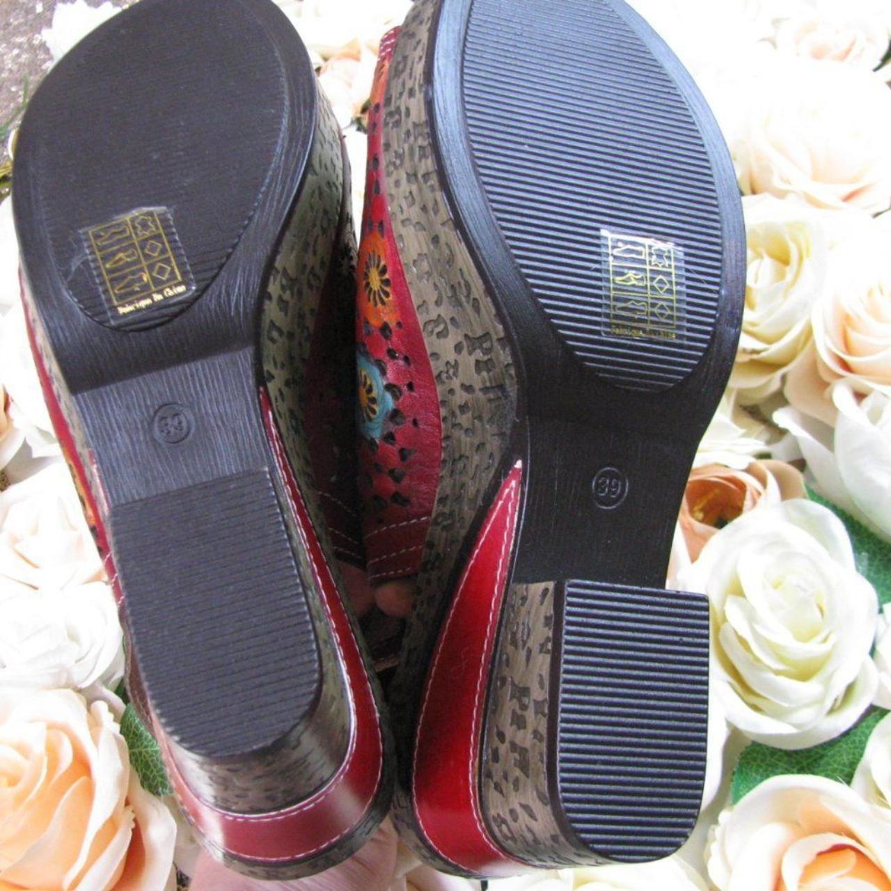 Nwt Spring step red L'artista leather "bewitched"... - Depop