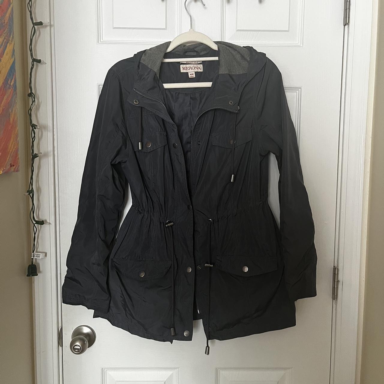 Merona Women's Blue Jacket | Depop