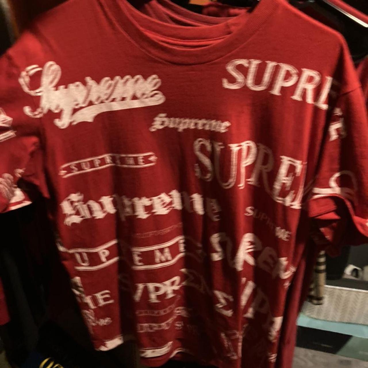 Supreme font tee,#Steals #Hypebeast #designer #supreme - Depop