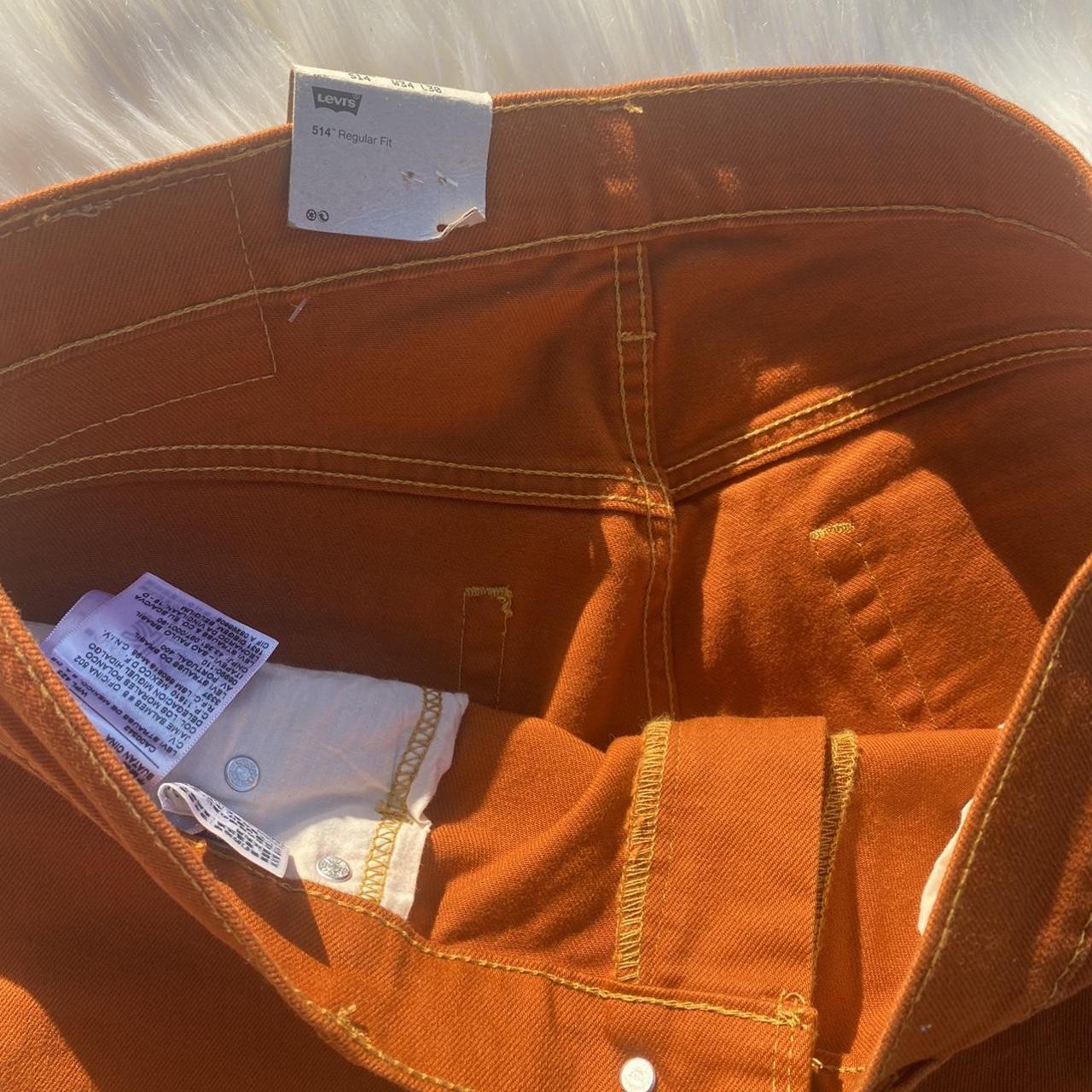 Orange Levi’s. Prefect for fall 🍂🤩 Brand New with... - Depop