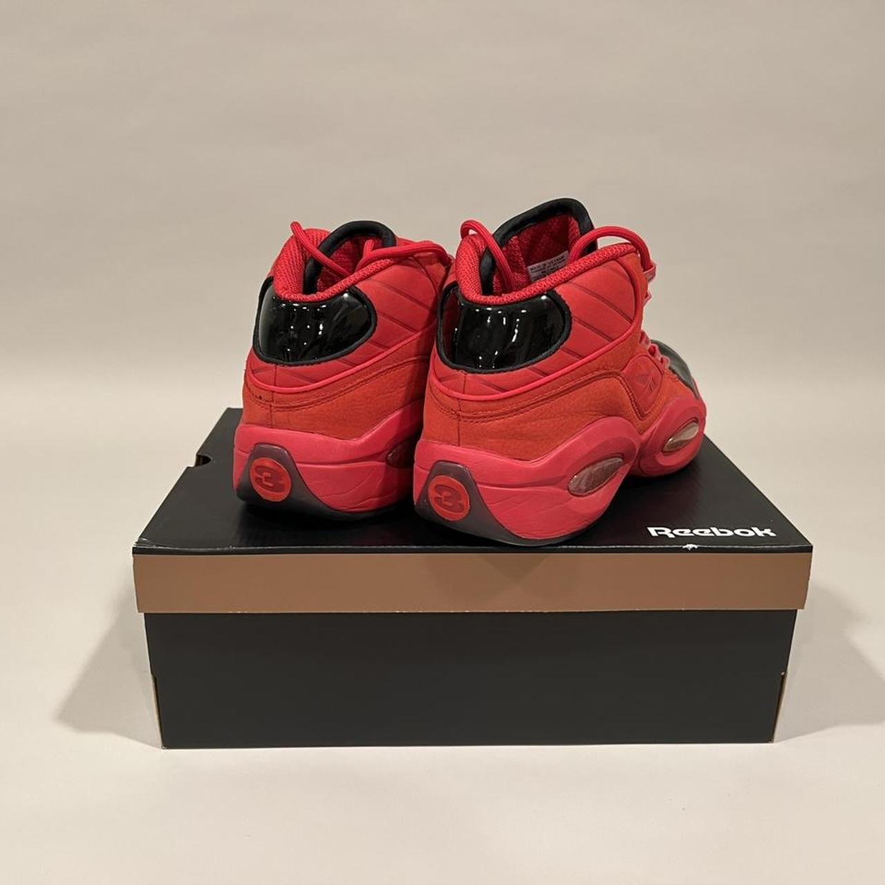Reebok Question Mid Heart Over Hype Size 9 #reebok... - Depop