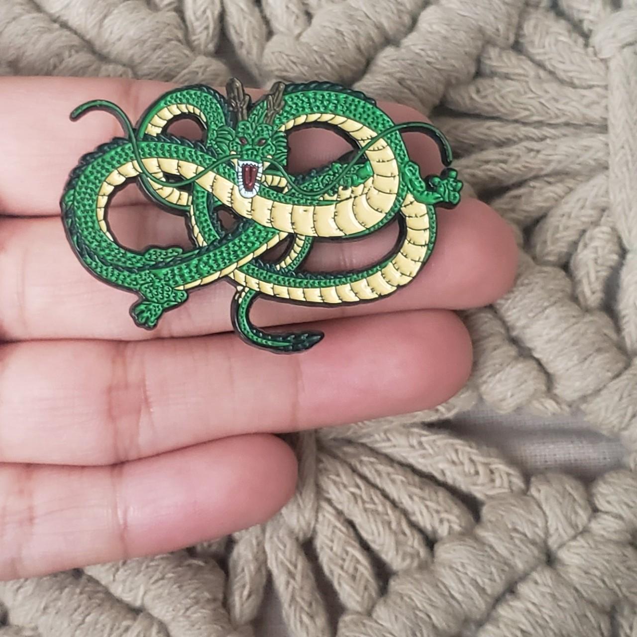 Dragon Ball Z Shenron Pin Please look at photos and... - Depop