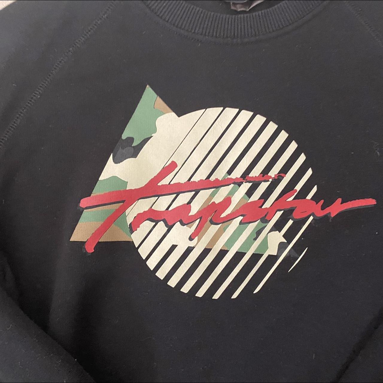 Trapstar Crewneck Jumper Colour: Black, Red &... - Depop