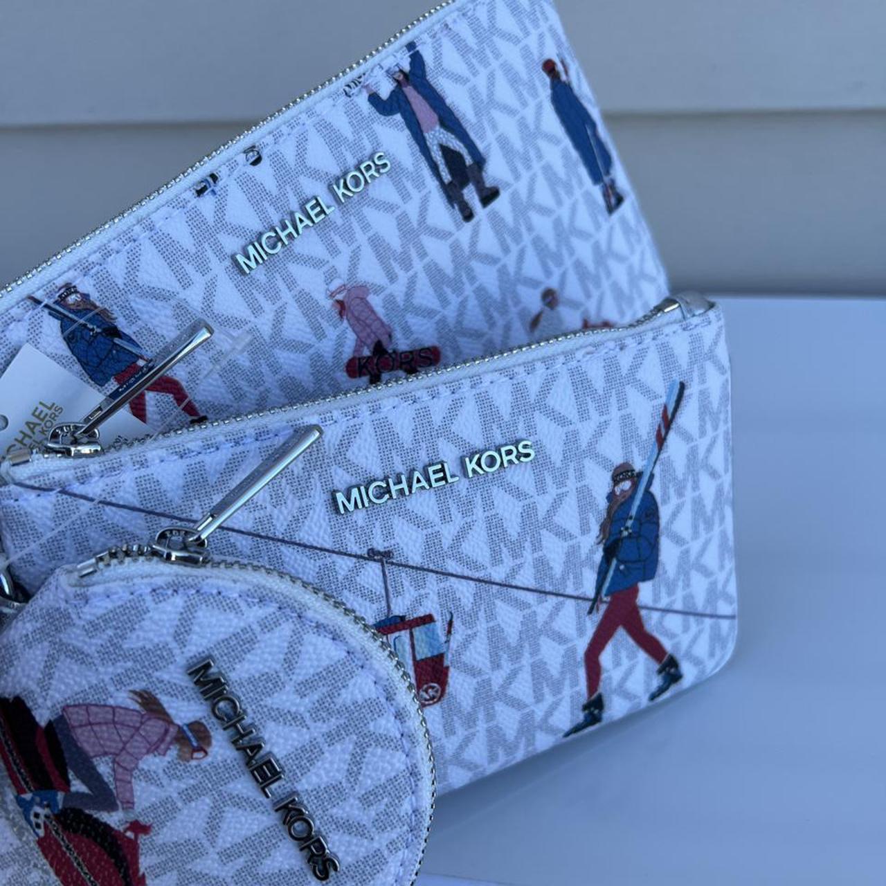 Michael Kors MK Ski Print Jet Set Girl's Trio... - Depop