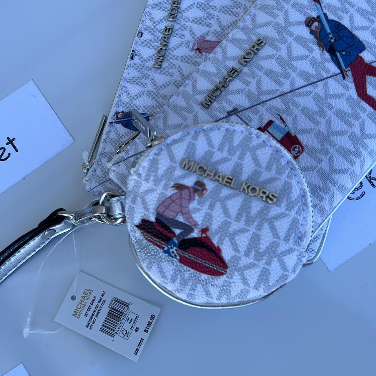 Michael Kors MK Ski Print Jet Set Girl's Trio... - Depop