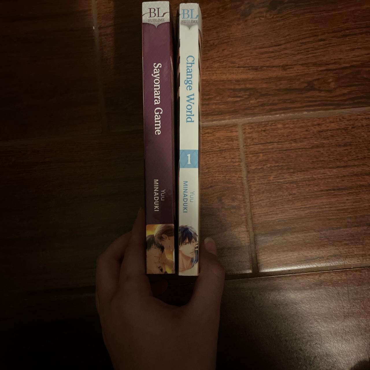Sayonara game and change world vol 1 manga I have... - Depop