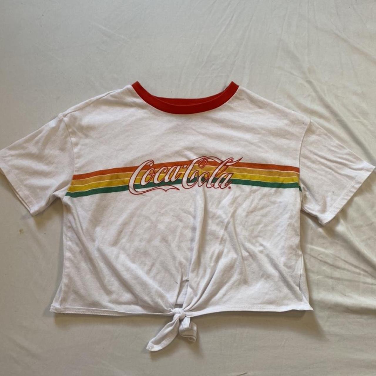 Coca-Cola Women's multi Crop-top | Depop