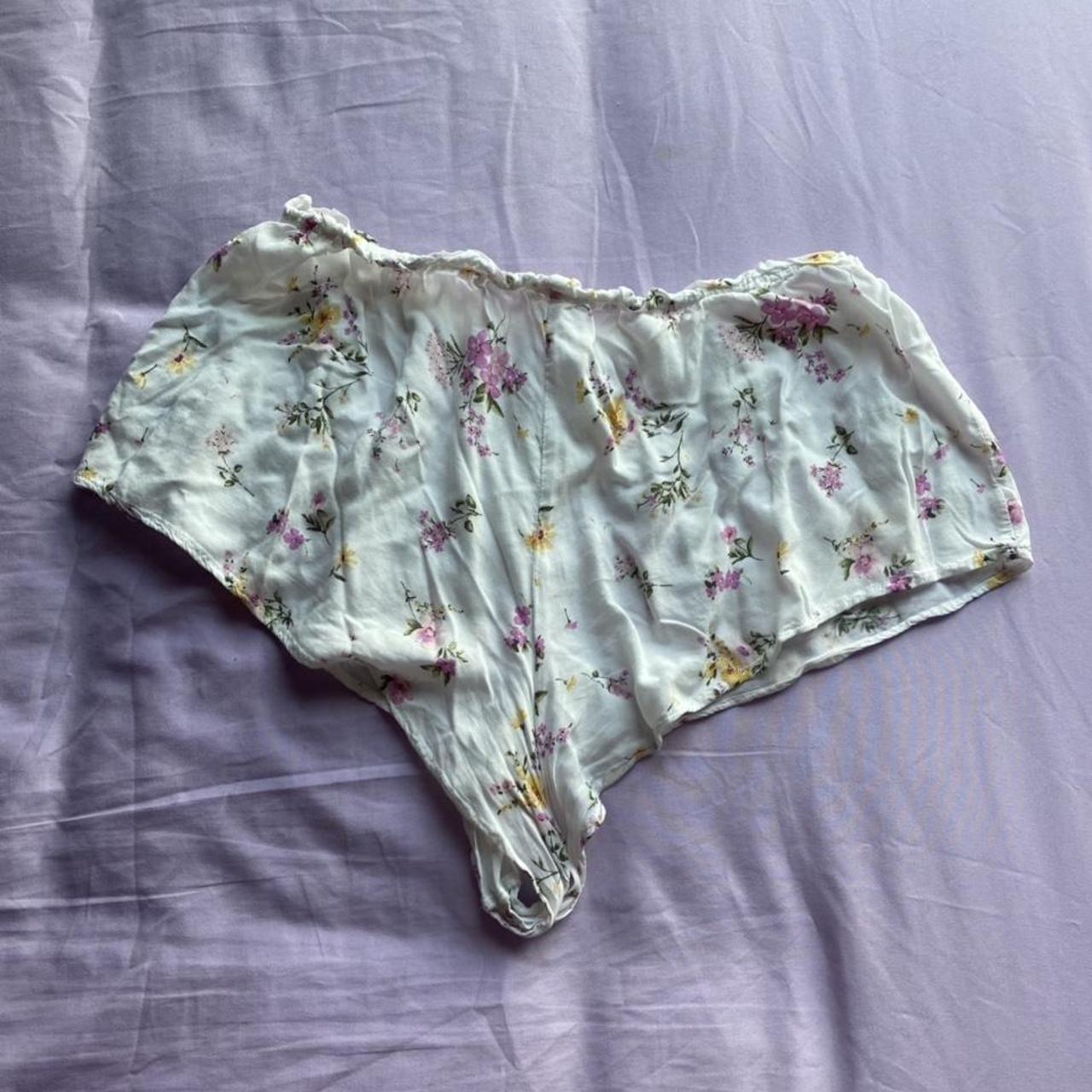 flowy floral pj shorts☆ super cute and comfy☁️ listed... - Depop