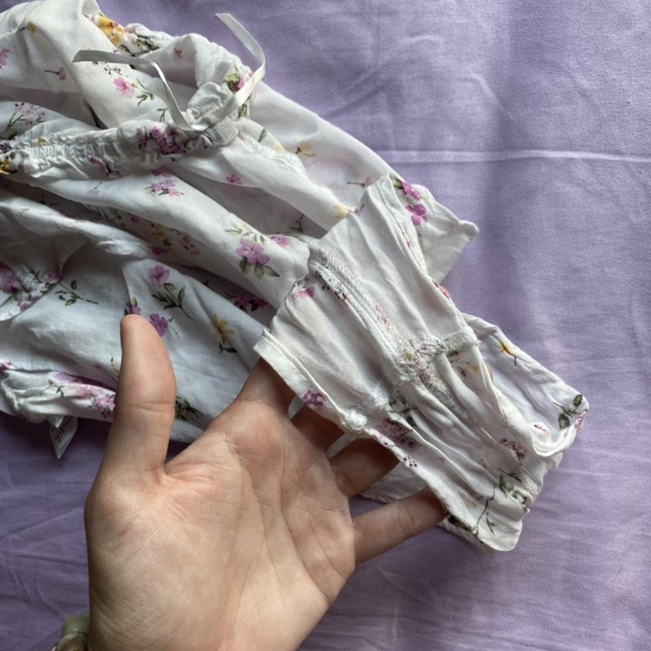 flowy floral pj shorts☆ super cute and comfy☁️ listed... - Depop