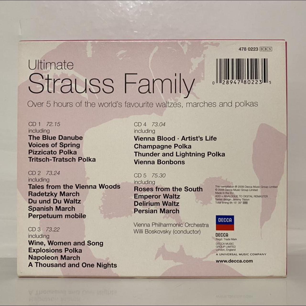 CD Ultimate Strauss Family Collection Box Set Of 5... - Depop