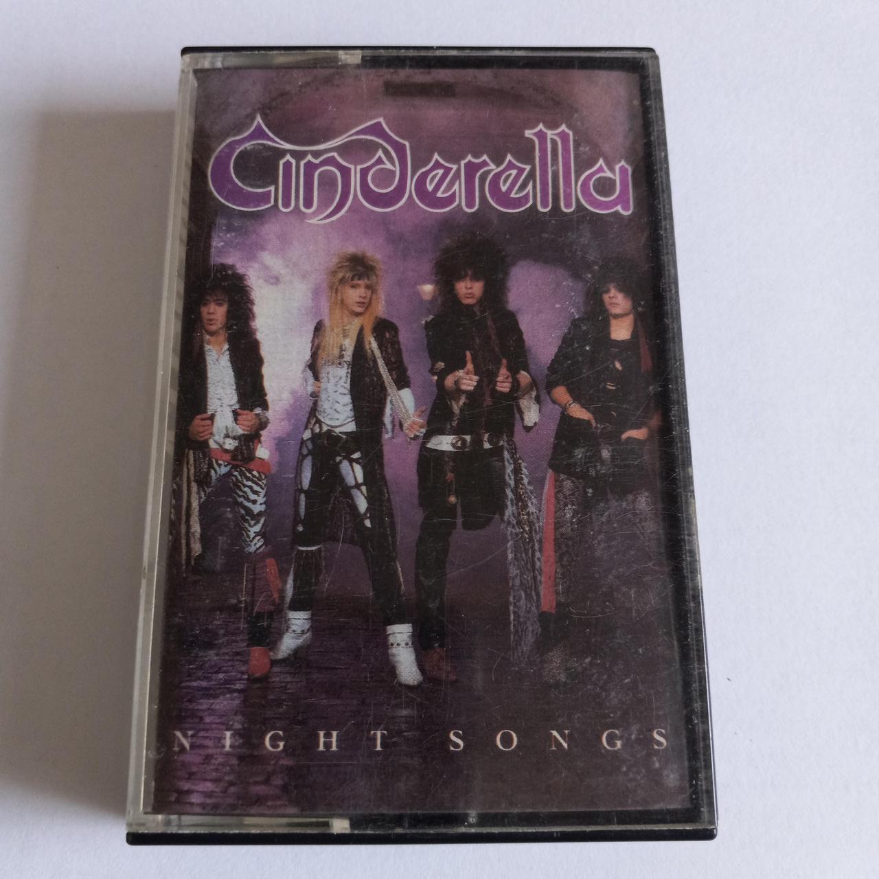 Vintage Cinderella Night Songs Cassette Tape, tested... - Depop Vintage Cinderella Night Songs Cassette Tape, tested... - Depop