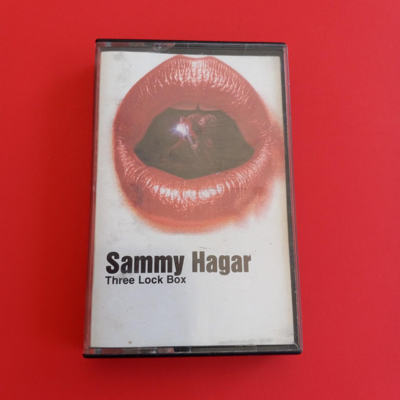Vintage Sammy Hagar Three Lock Box Cassette Tape,... - Depop