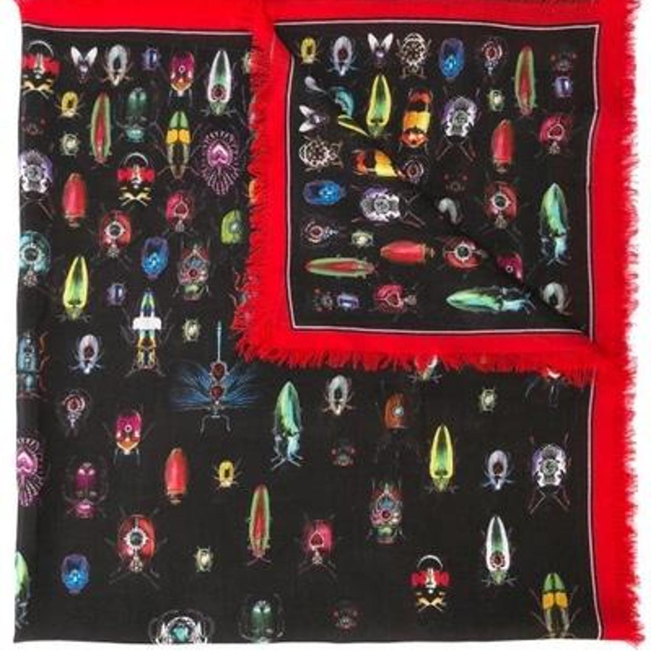 (NOT MY PHOTOS) Alexander McQueen Bejeweled bug... | Depop