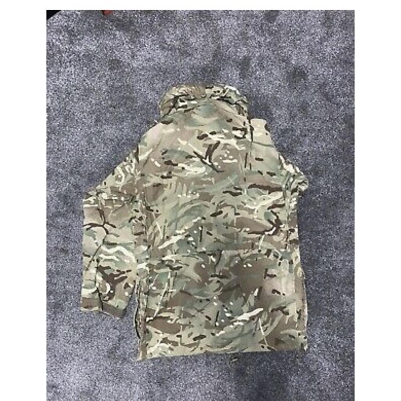 BRITISH ARMY CAMO COMBAT JACKET. size 170/88 would... - Depop