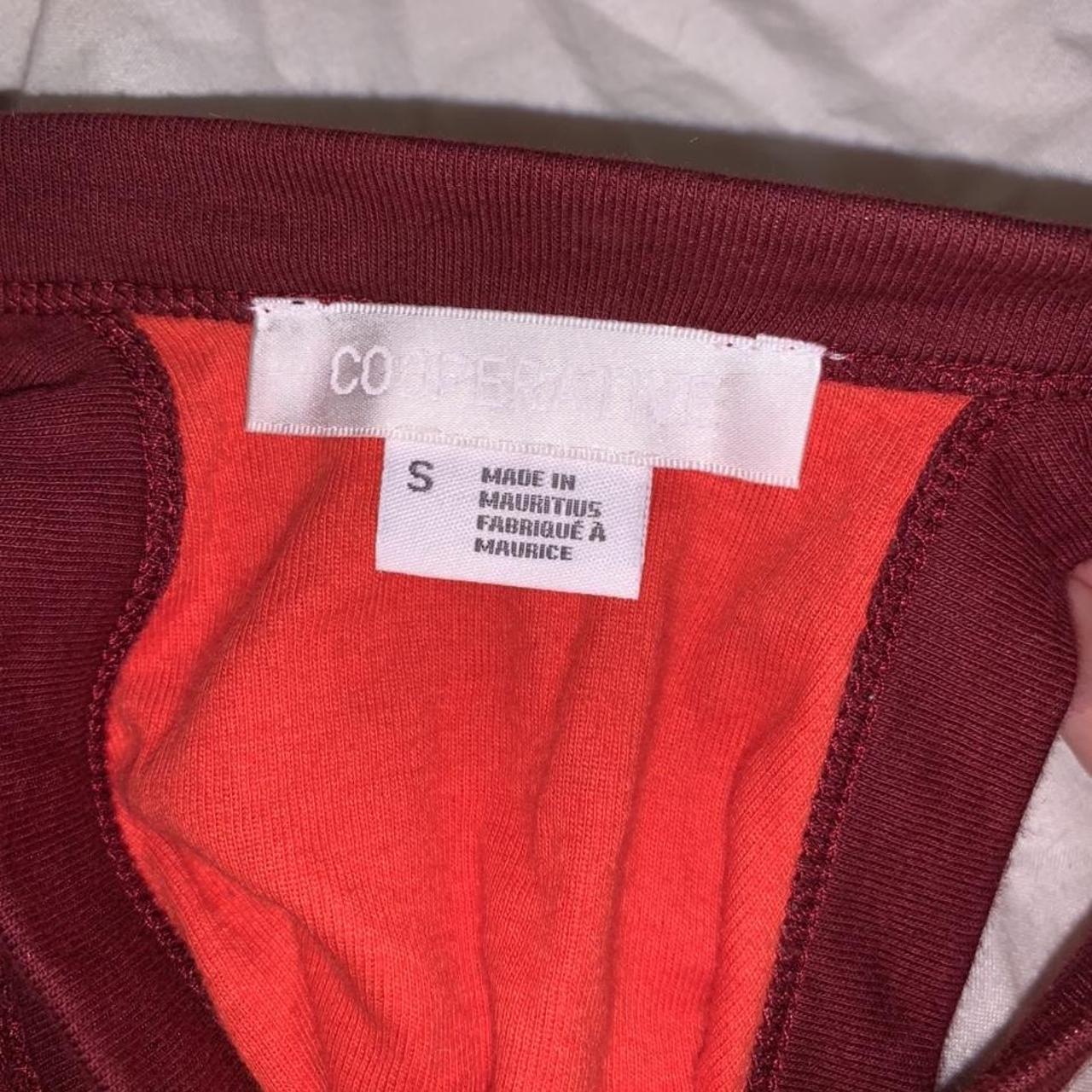 Red and orange racer vest so much cuter on the photo... - Depop