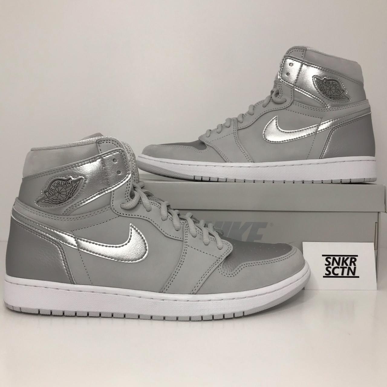 Jordan 1 Retro High CO Japan Neutral Grey Tried on... - Depop