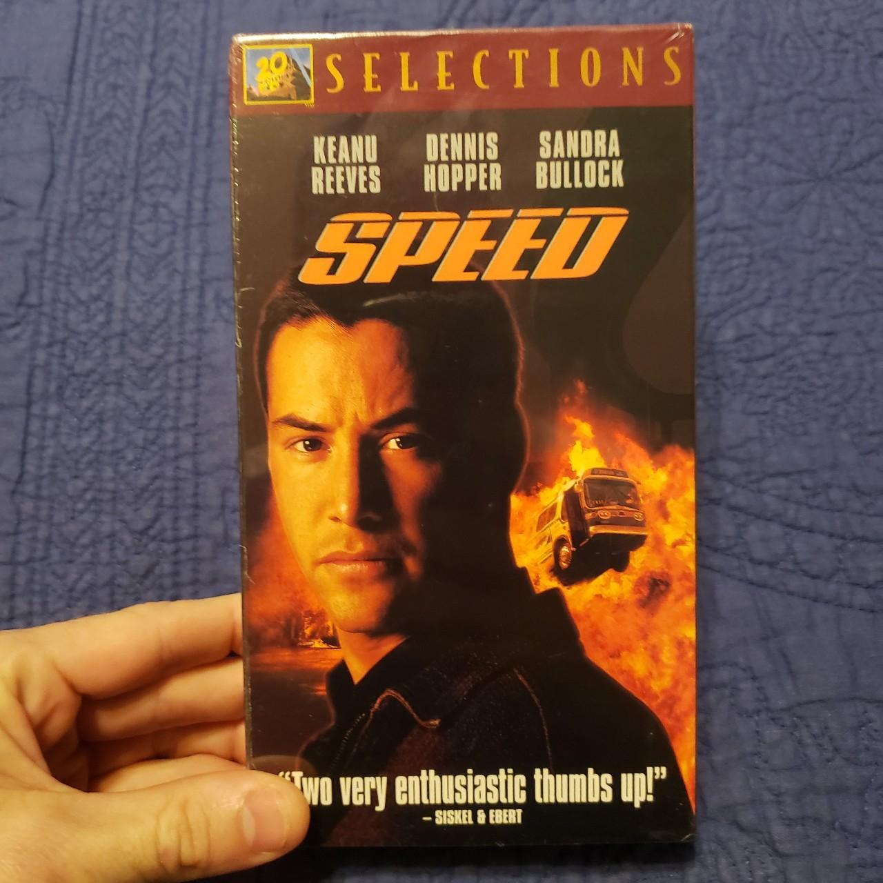 Vintage 1995 Speed vhs movie sealed new with... - Depop