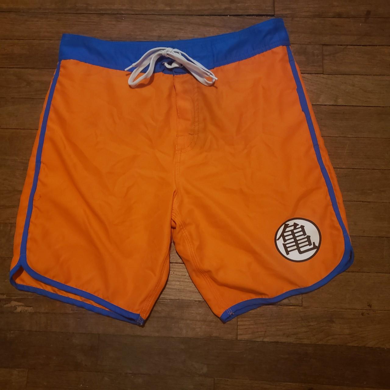 Dragon ball z goku boardshorts Swim trunks bathing... - Depop
