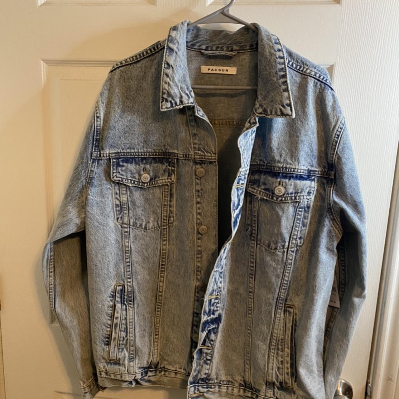 PacSun Men's Blue Jacket | Depop