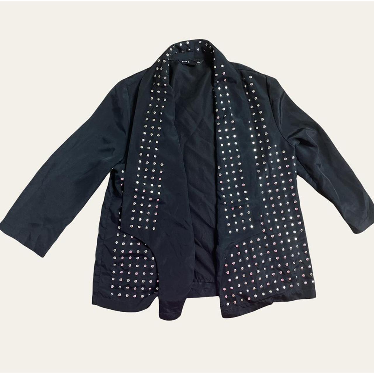 Rock and Republic Women's Black Jacket | Depop