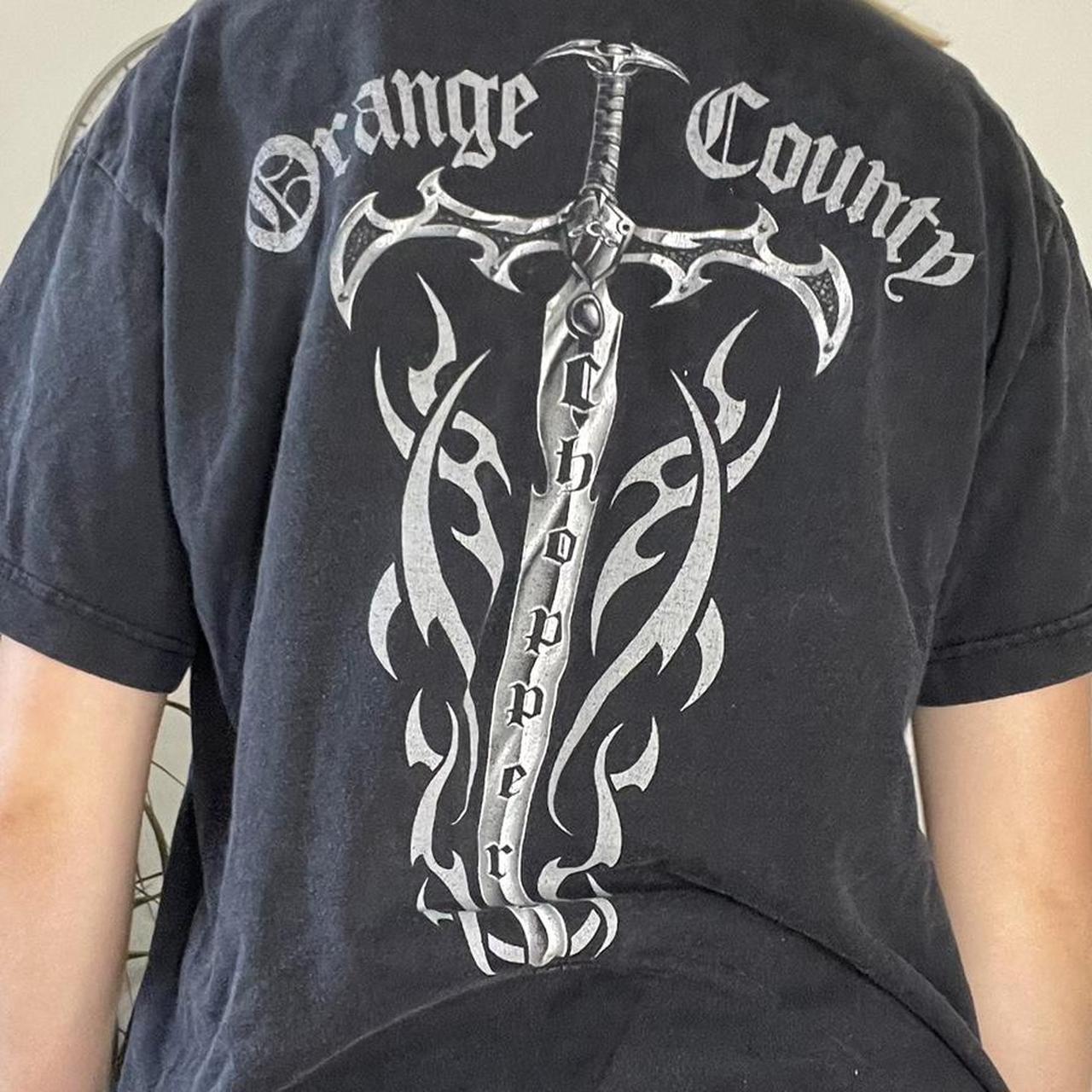orange county choppers tshirt 🖤 ⭐️ super dope and... - Depop