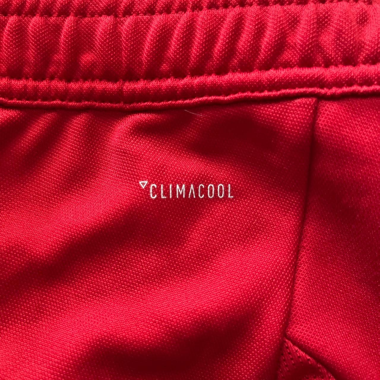 Red jogger pants Size : XS Brand : Adidas Condition... - Depop