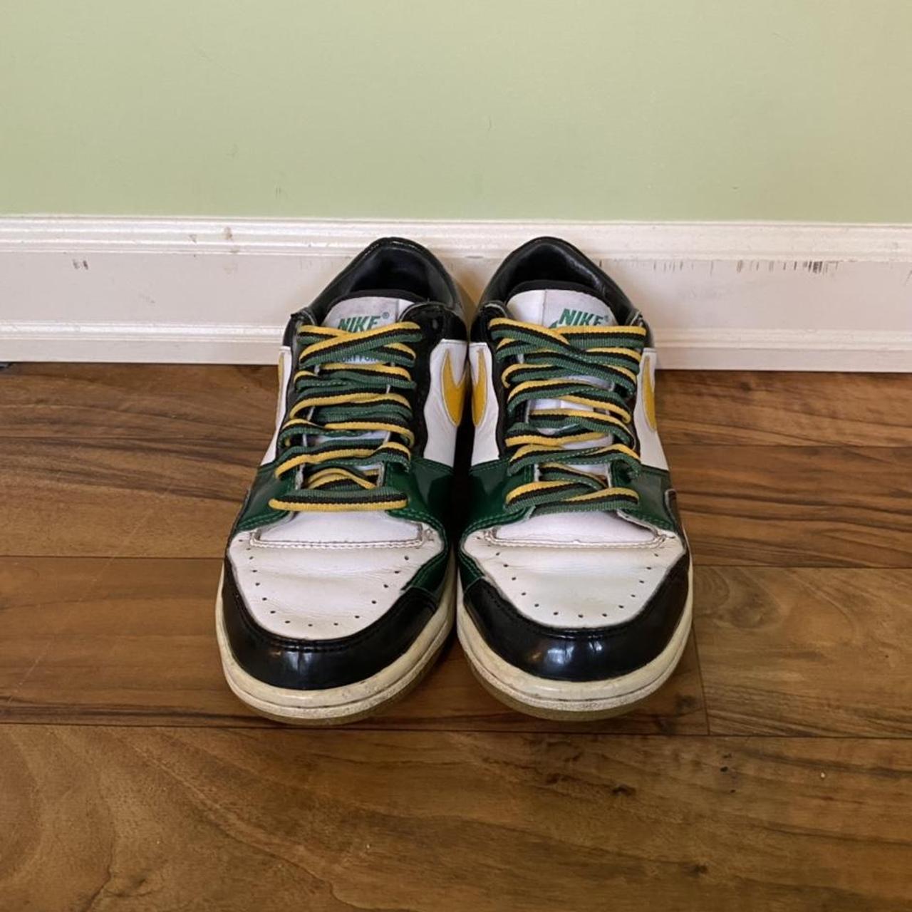 Nike Court Force Rasta Jamaica Sneakers... - Depop