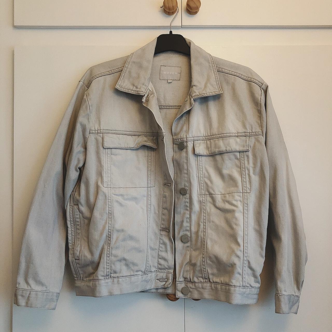 Grey oversized denim jacket 🤍 Really nice quality,... - Depop