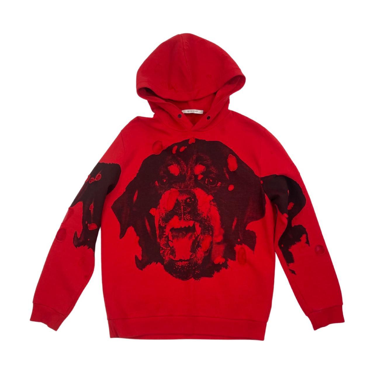Givenchy Paris Rottweiler Distressed Hoodie | Depop