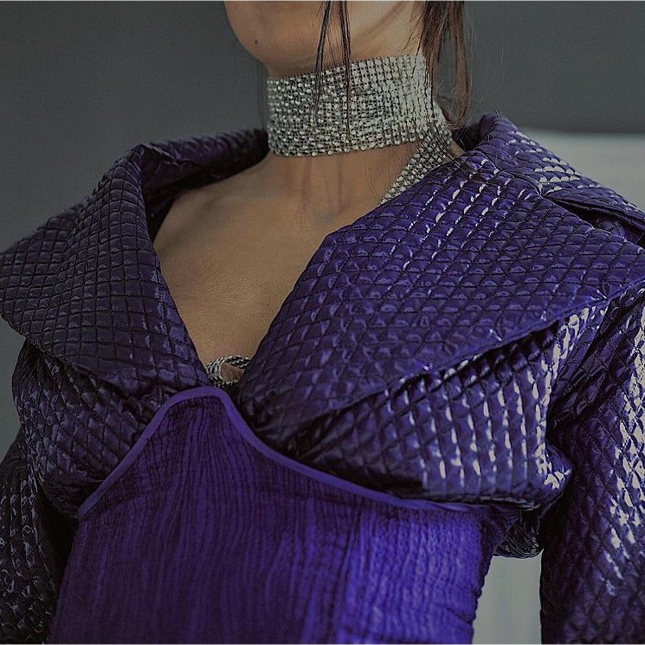 Violet gentle-Corset with splints!! Fabric is a... - Depop