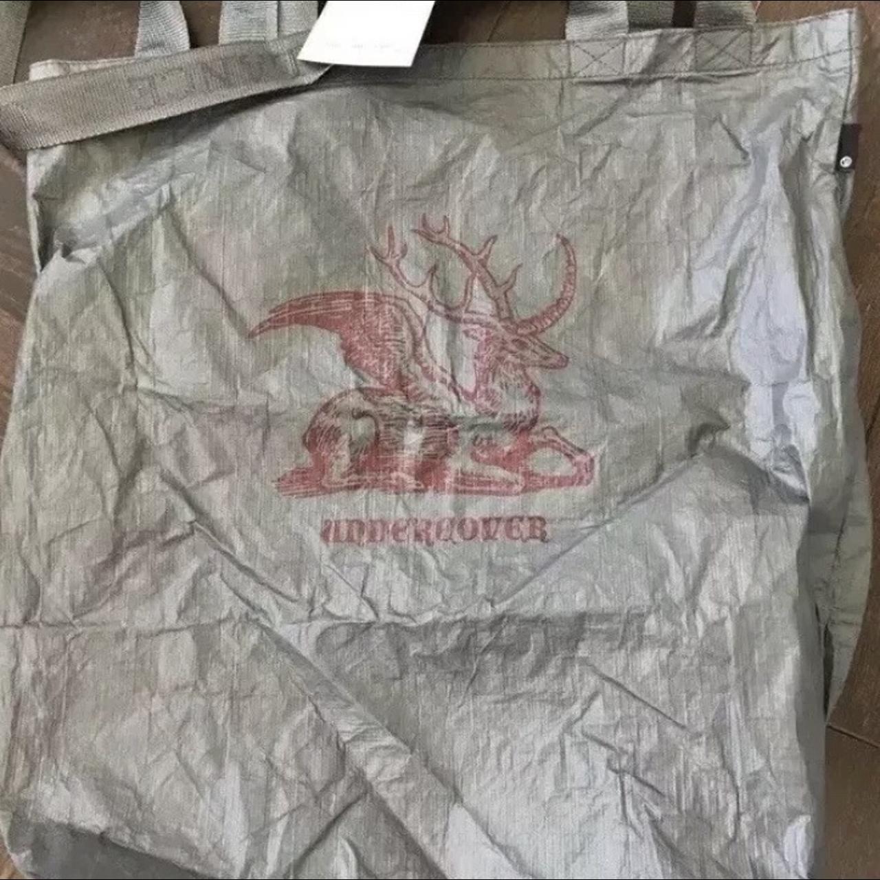 Jun Takahashi Undercover Japan Deer Tote Bag in Grey... - Depop